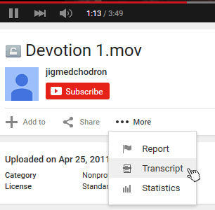Help with YouTube – Mindrolling International